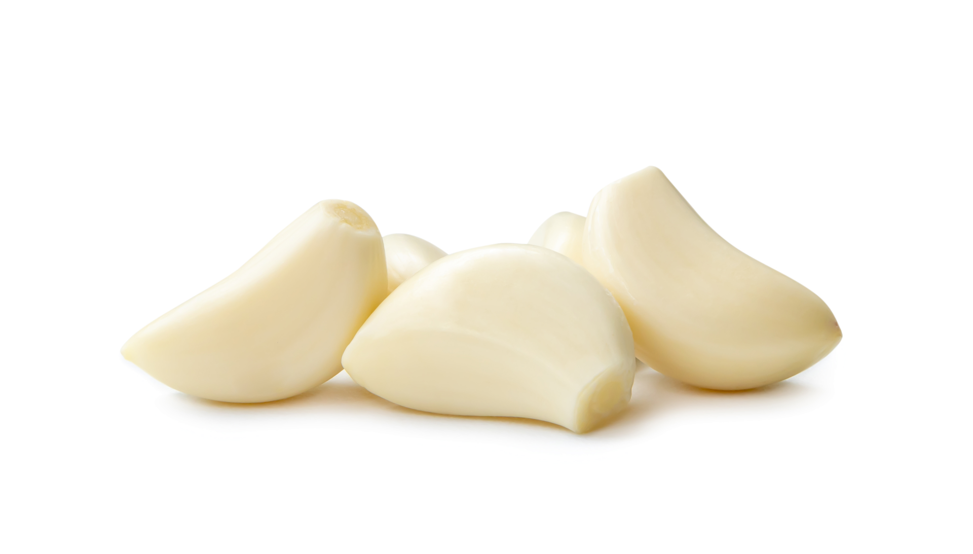 Peeled Garlic Cloves In Stack Isolated With Clipping Path And Shadow In Png File Format 26791067 Png
