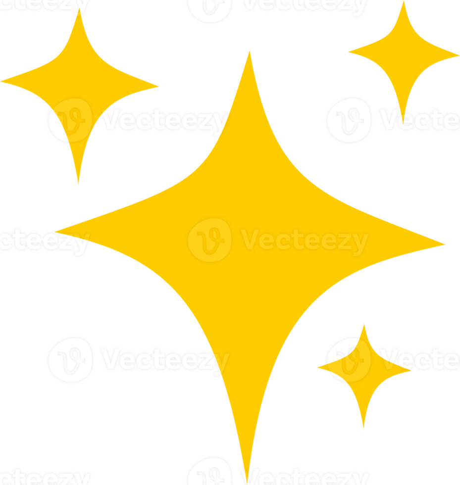 Sparkling stars illustration 26791197 PNG