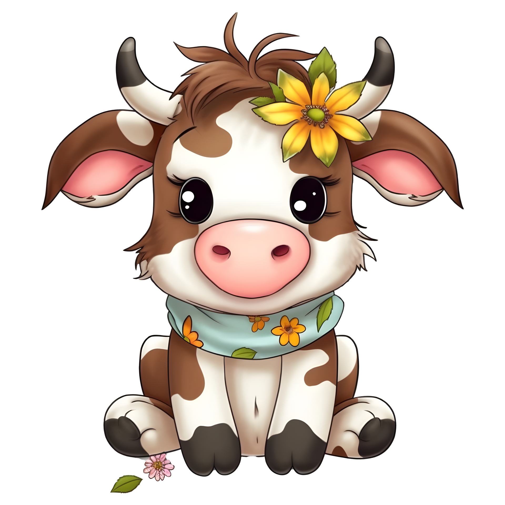 Baby Cow Clipart