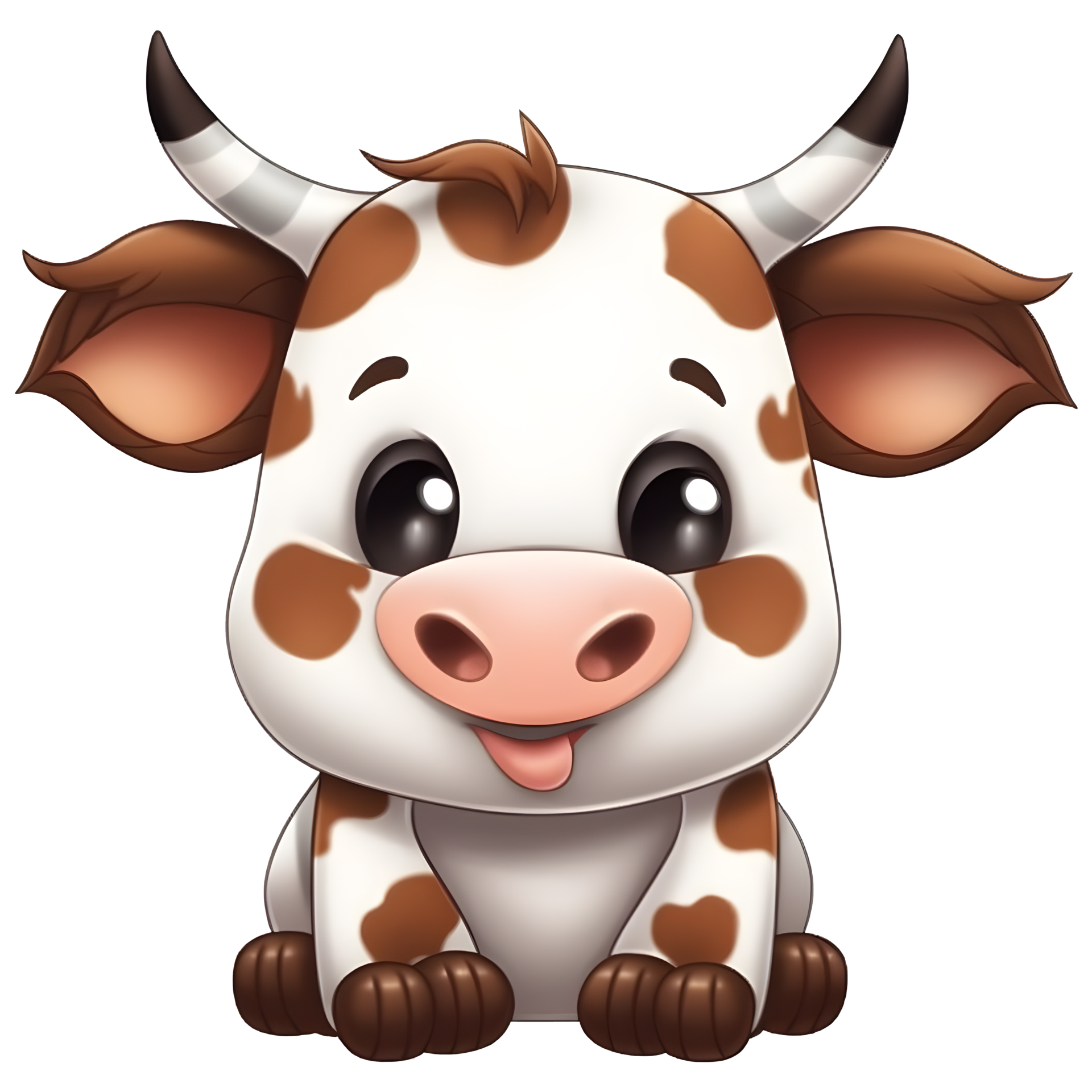 Baby Cow Clip Art