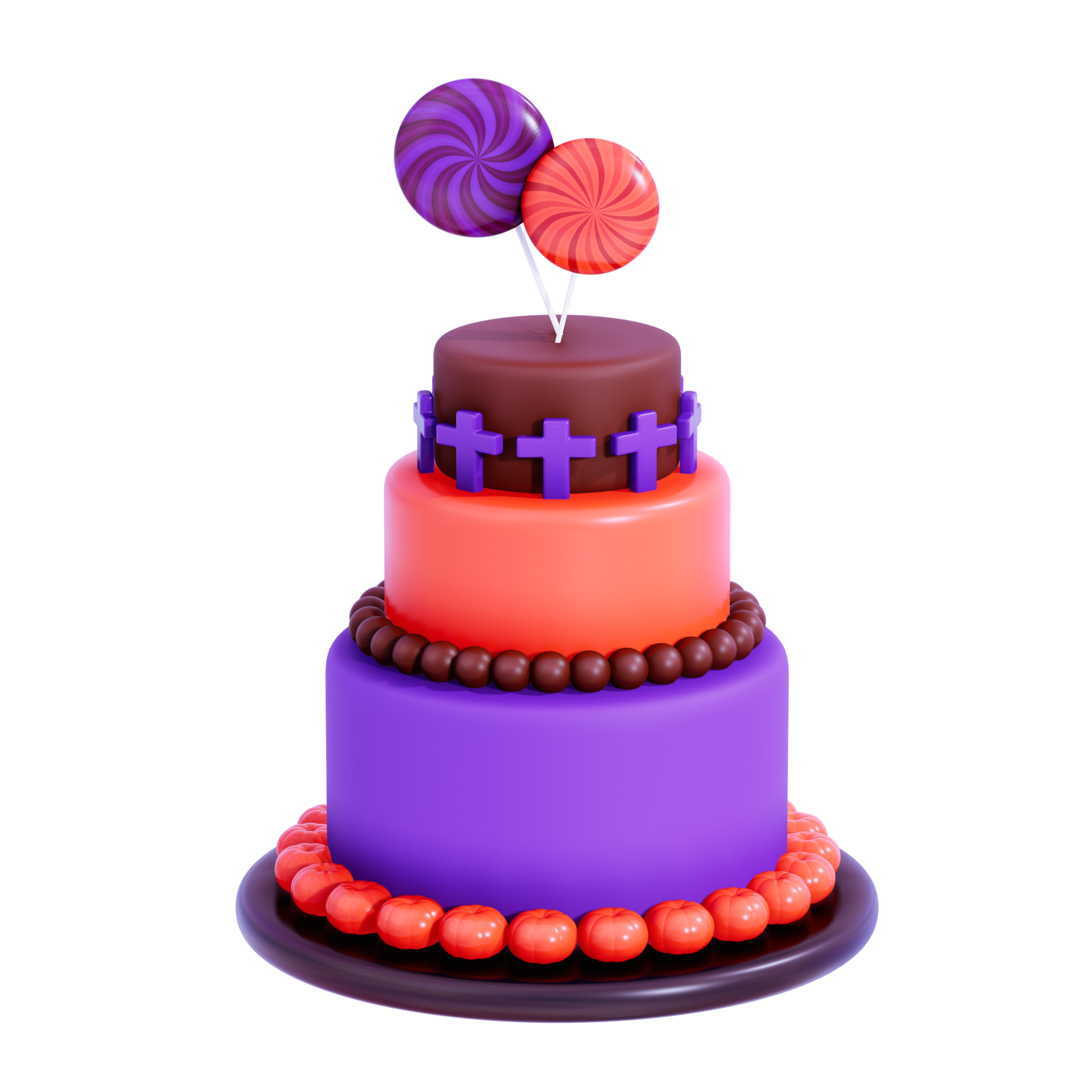 3d Cute Halloween decoration pro png 26794989 PNG