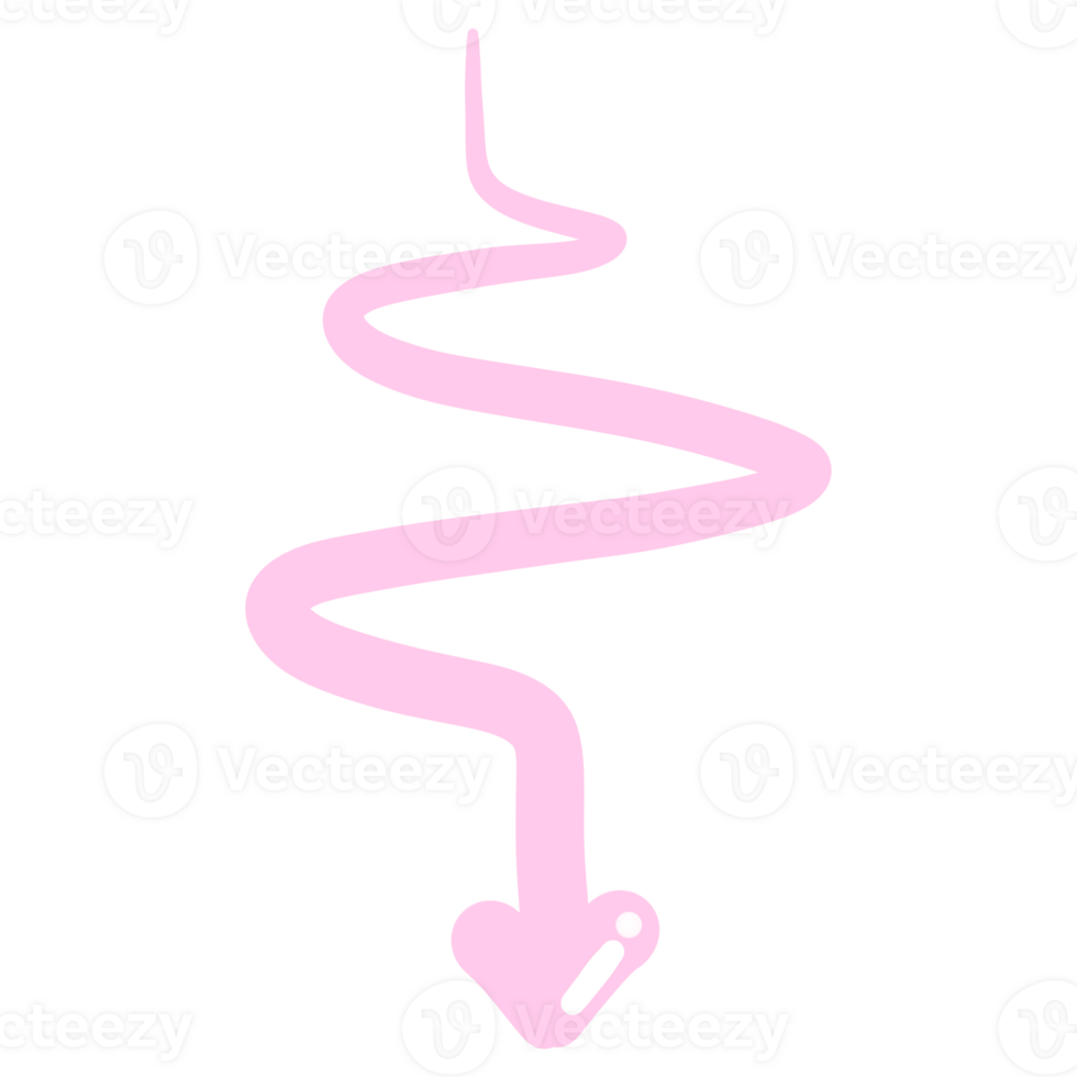 Multi Direction Pink Cute Arrow Designed For Website Reports Worksheets And Templates
