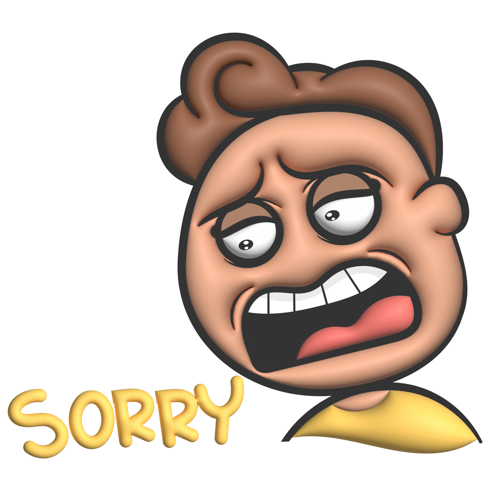 Sorry cartoon man gesture 3d 26803576 PNG Sorry cartoon man gesture 3d 26803576 PNG
