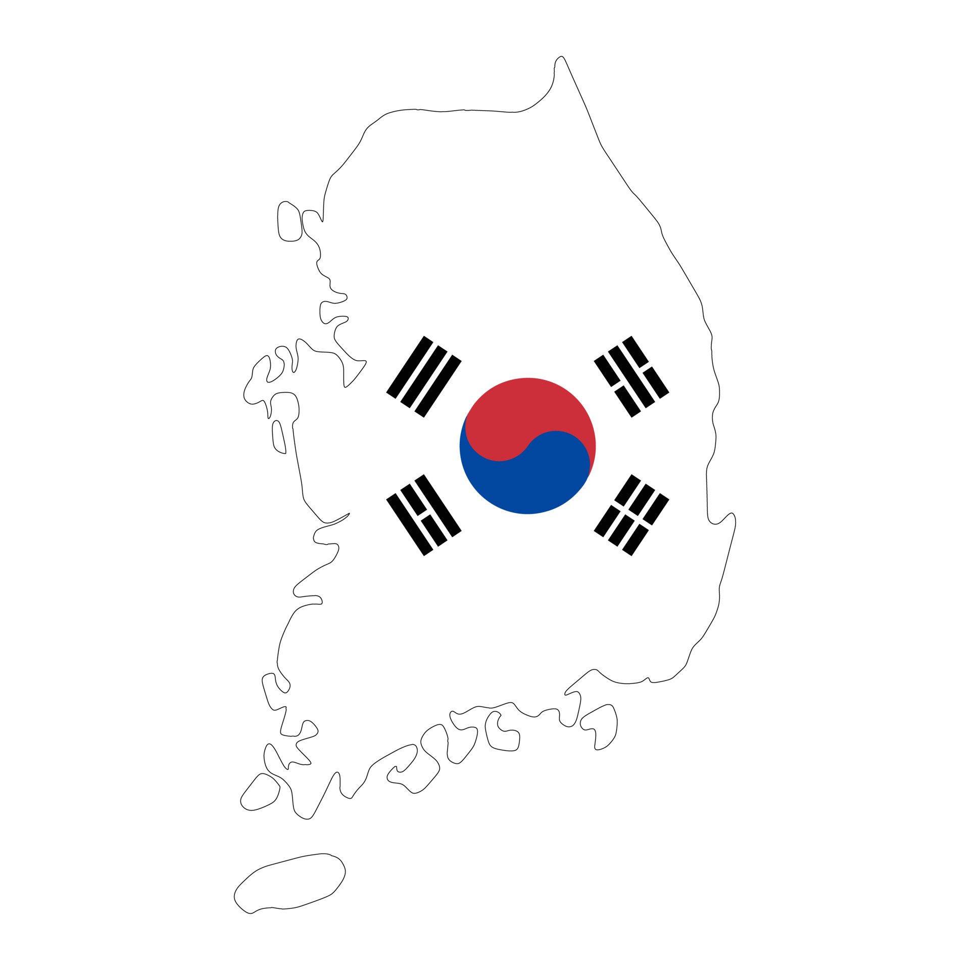 South Korea Flag Png 26803881 Png