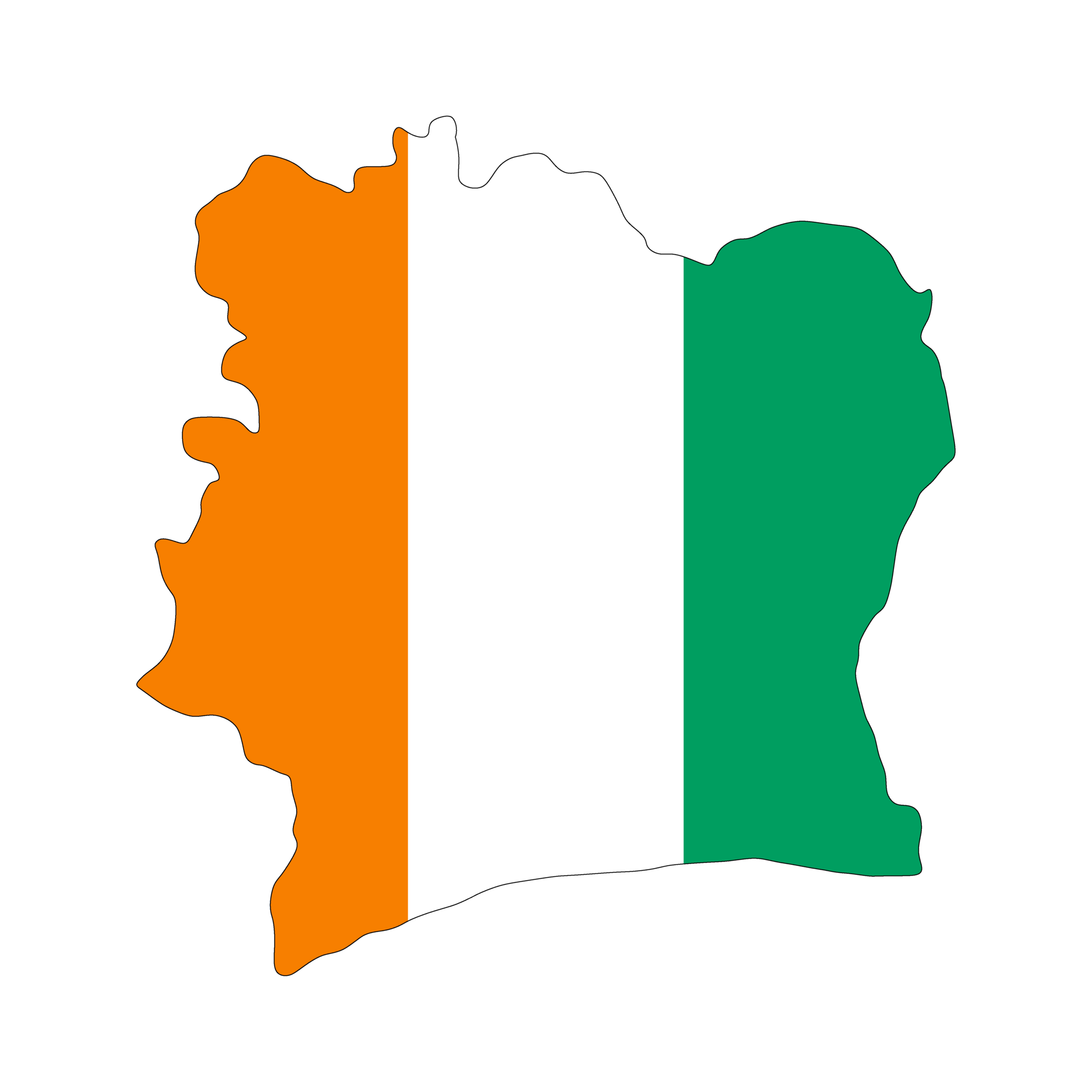 Ivory Coast Flag Png 26803920 Png