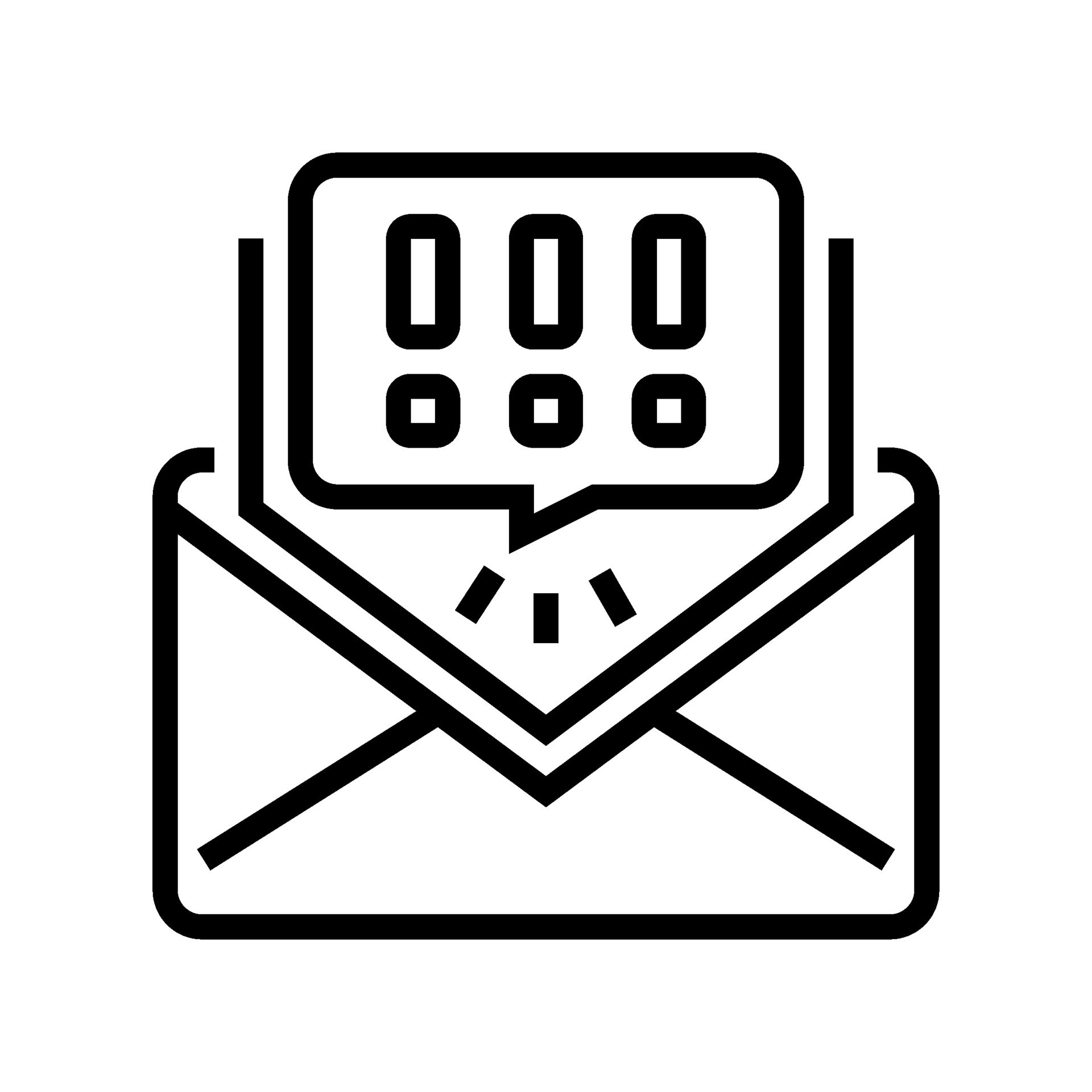 alert message line icon vector illustration 26819523 Vector Art at Vecteezy