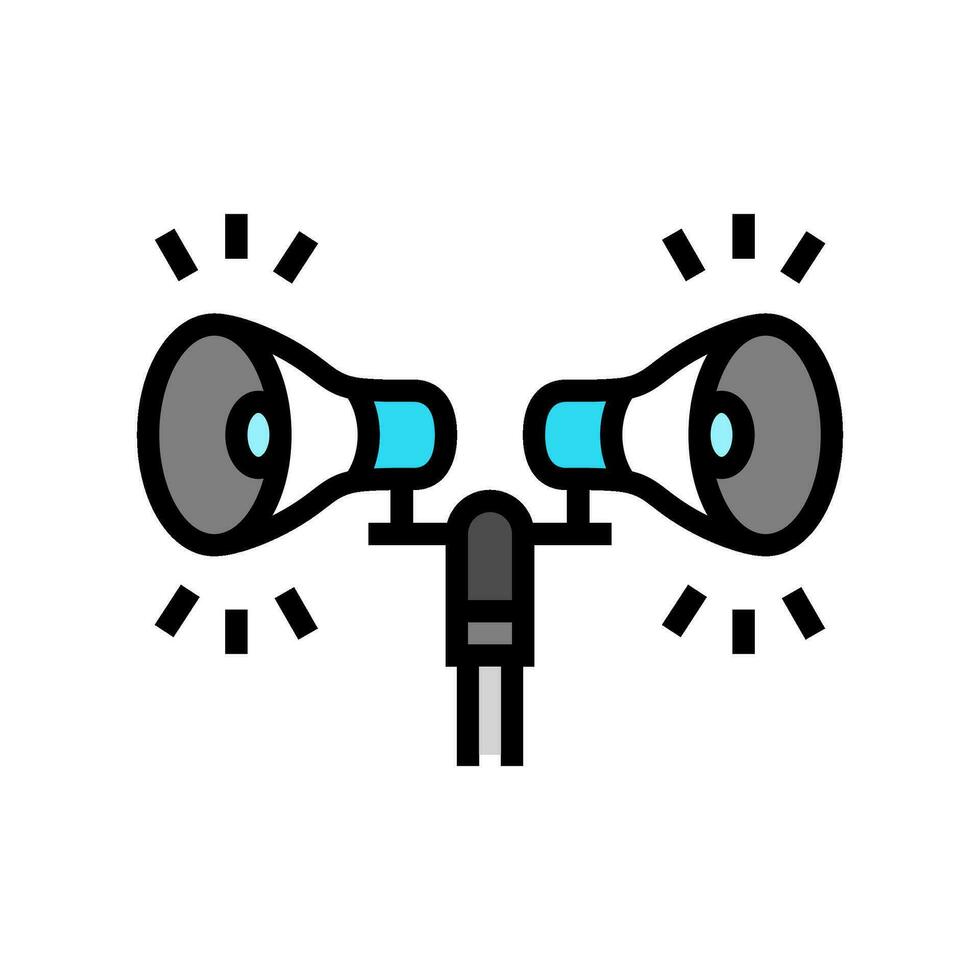 emergency siren alert color icon vector illustration 26819527 Vector ...