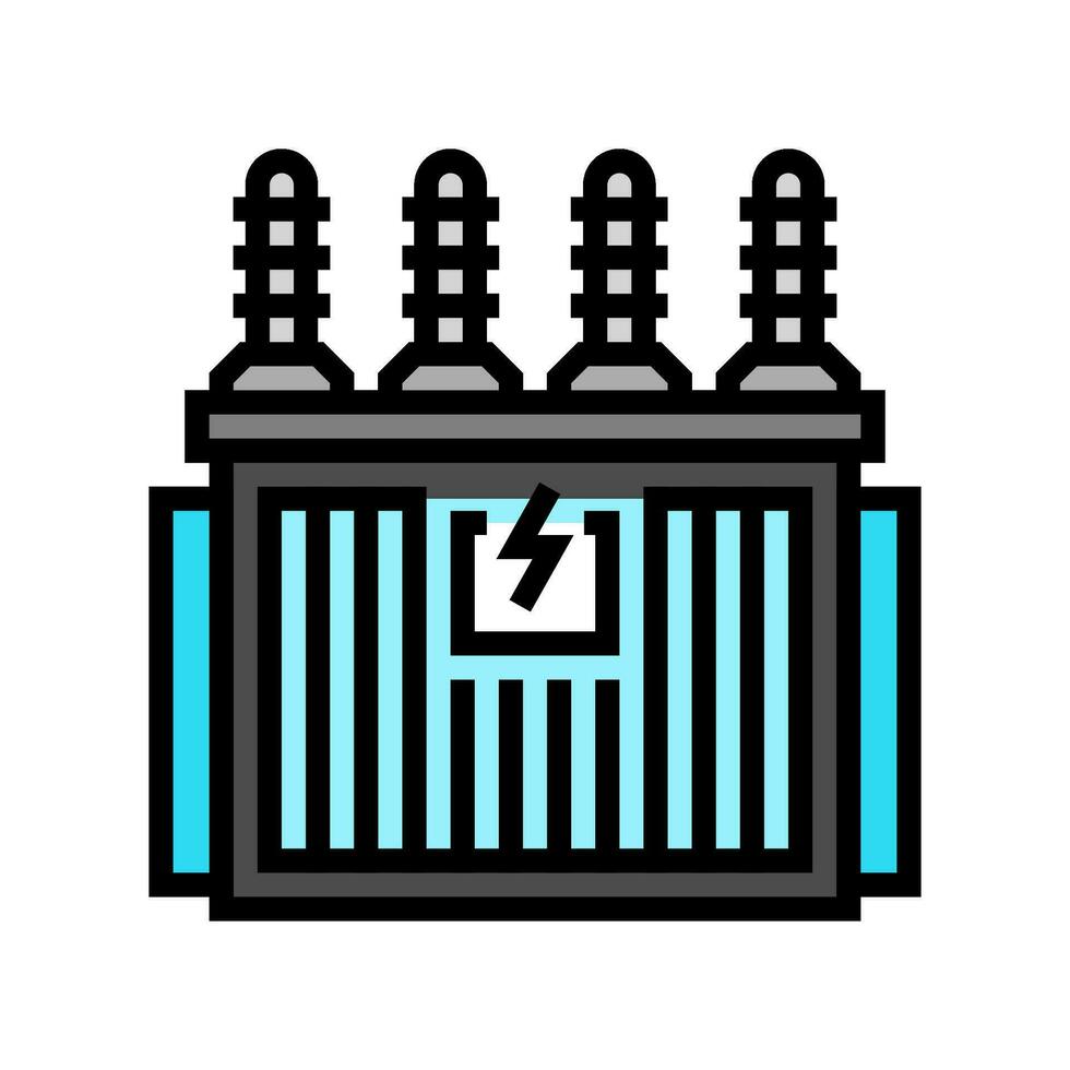electrical substation electrical engineer color icon vector ... electrical substation electrical engineer color icon vector ...