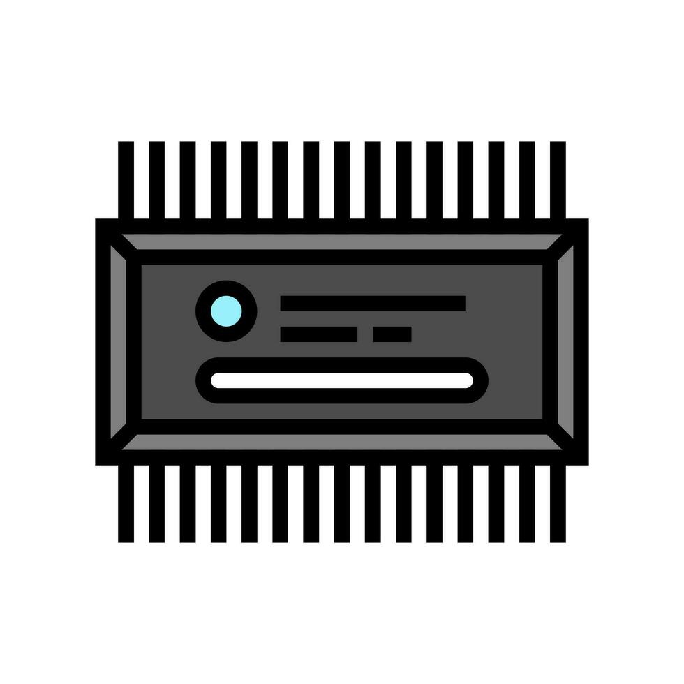 Microcontroller Electrical Engineer Color Icon Vector Illustration 26819753 Vector Art At Vecteezy