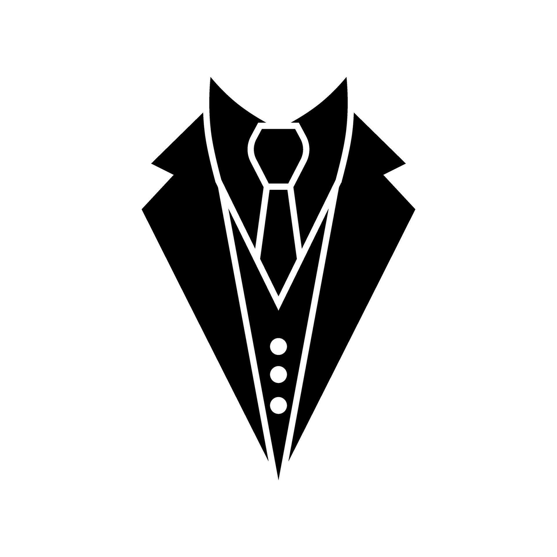 Tuxedo icon vector. Dinner jacket illustration sign. tux symbol or logo. 26822769 Vector Art at ...