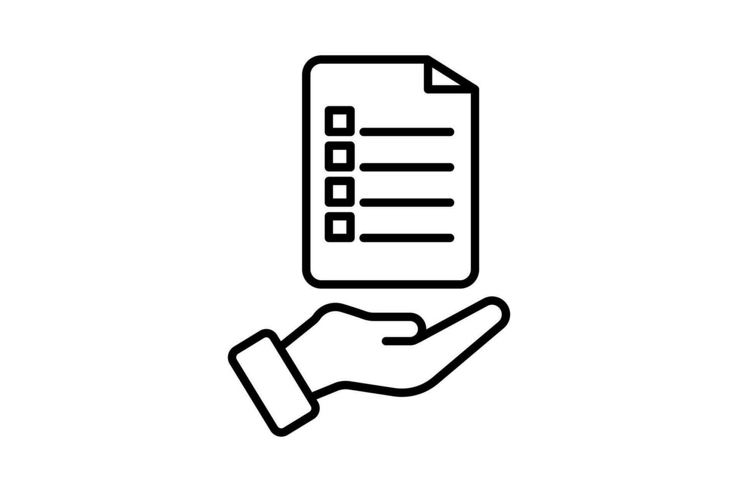 Survey Icon. Icon related to survey. line icon style. Simple vector design editable 26823014 ...