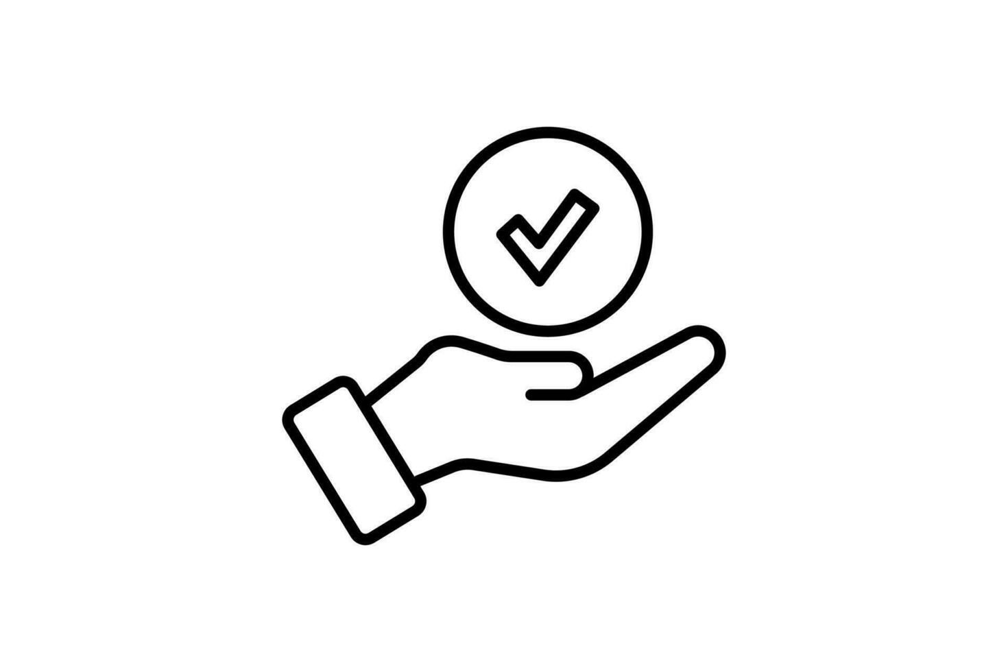 Agree Icon. Icon related to survey. line icon style. Simple vector design editable 26823040 ...