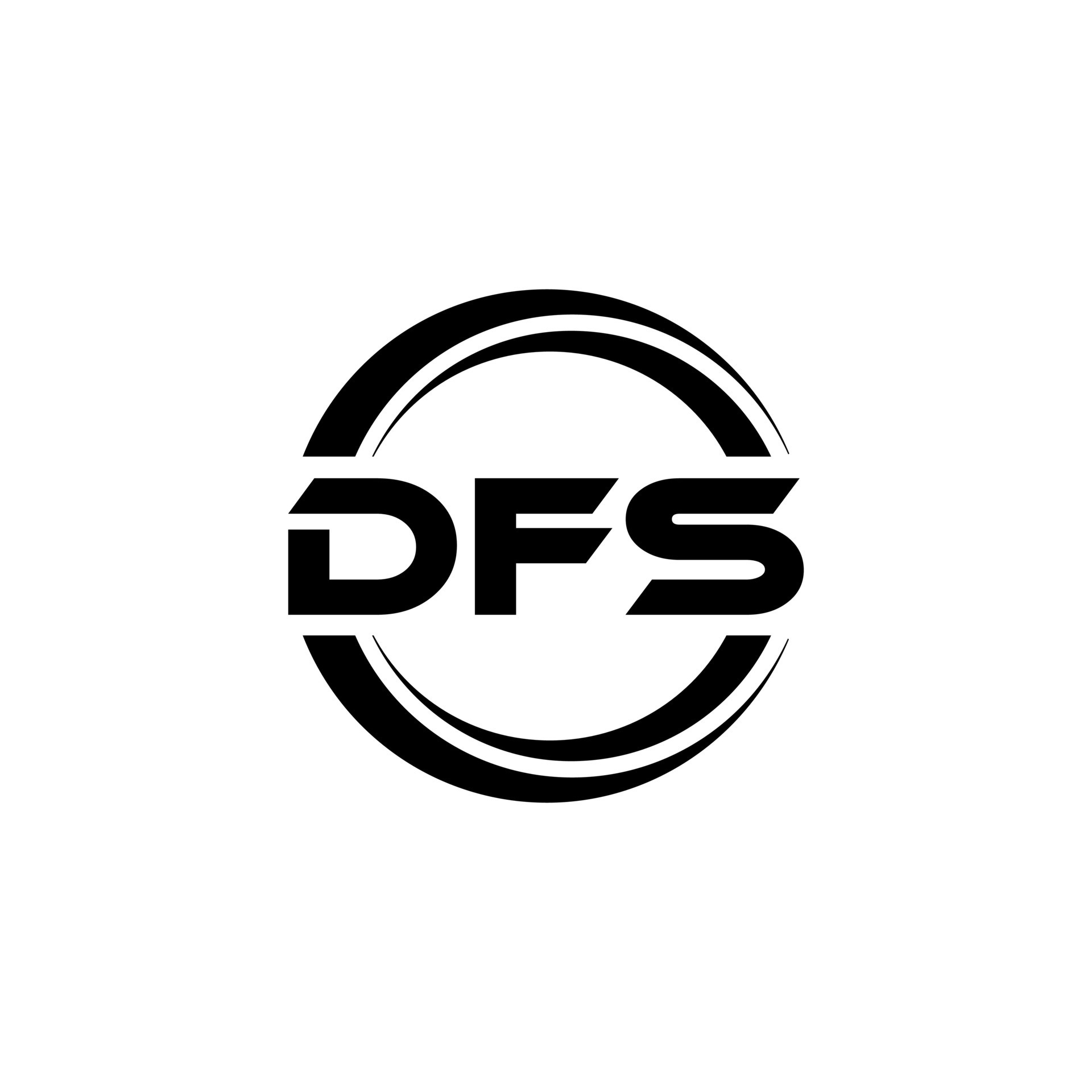 dfs logo diseño, inspiración para un único identidad. moderno elegancia ...