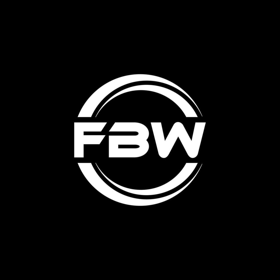 fbw logo diseño, inspiración para un único identidad. moderno elegancia y creativo diseño ...