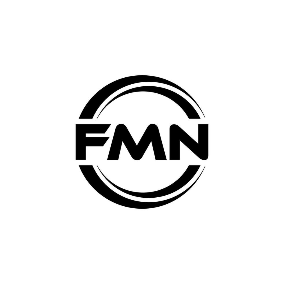 fmn logo diseño, inspiración para un único identidad. moderno elegancia y creativo diseño ...