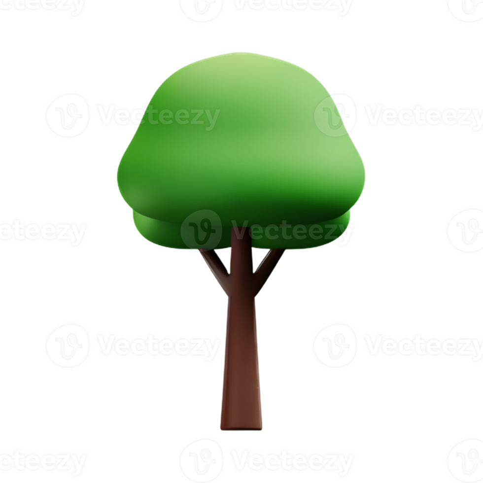 Illustration Of A Green Tree 26827199 Png