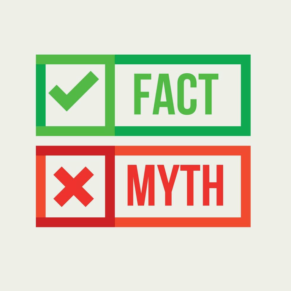 Fact vs Myth Logo concept vector illustration 26827477 Vector Art at ... Fact vs Myth Logo concept vector illustration 26827477 Vector Art at ...