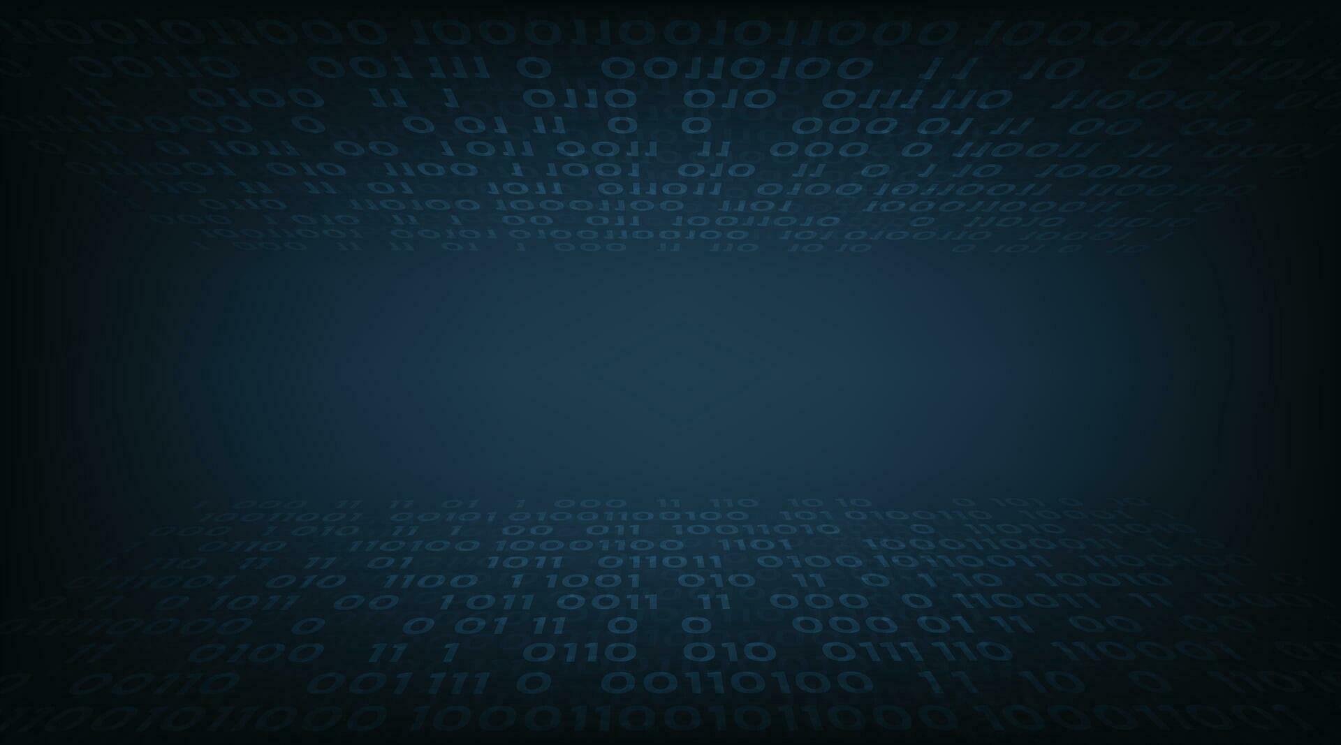 Binary code digital numbers background. 26827698 Vector Art at Vecteezy