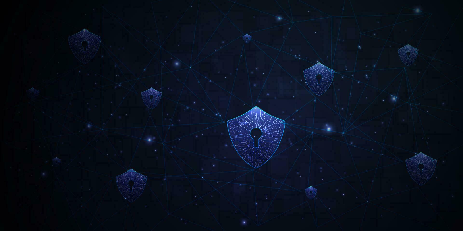 Cyber Security And Internet Network Protection 26827766 Vector Art At