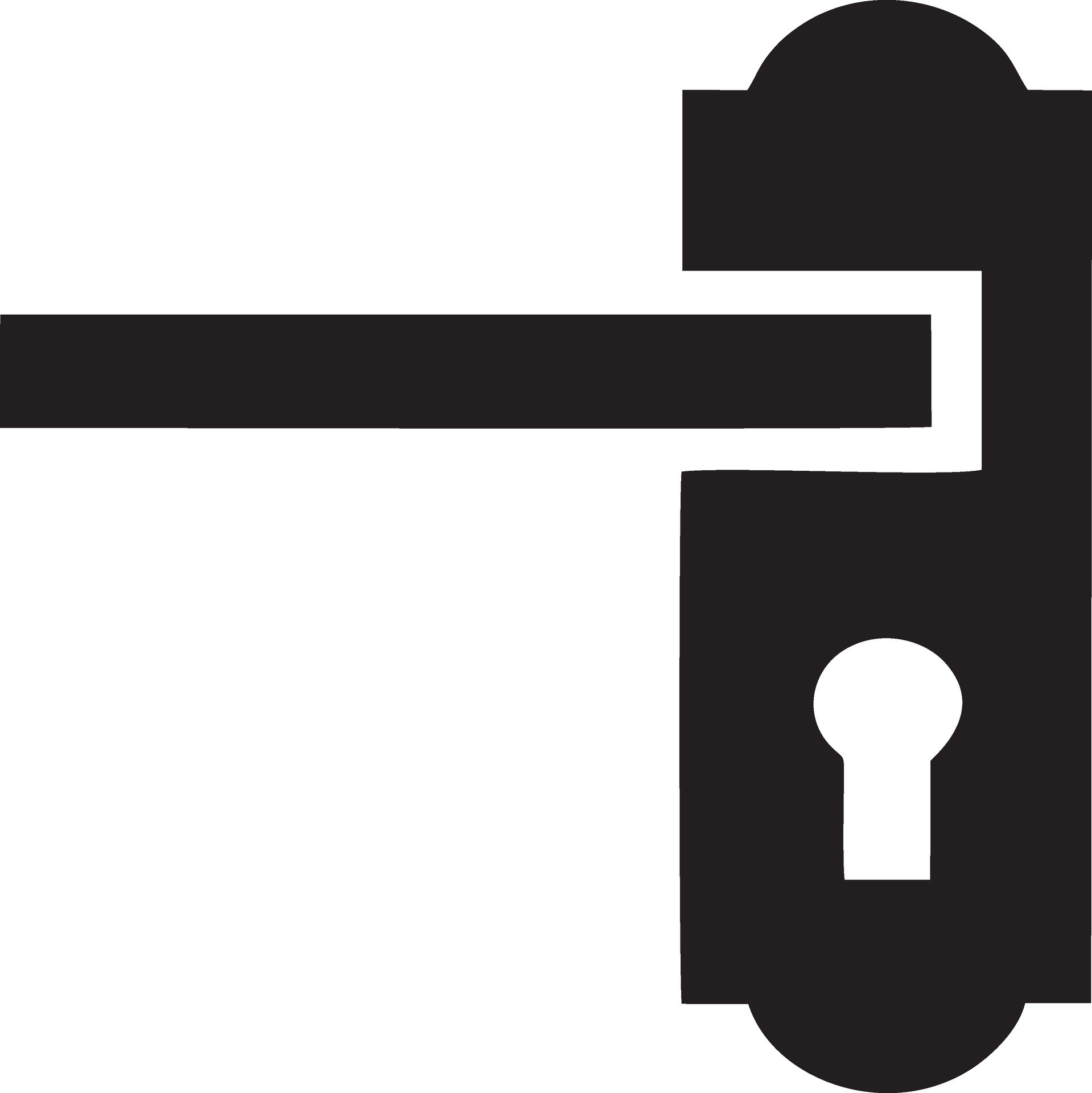 Lock Security Icon Symbol Vector Image Illustration Of The Key Secure