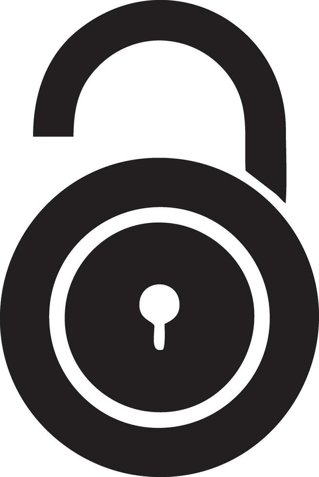 Lock security icon symbol vector image. Illustration of the key secure ...