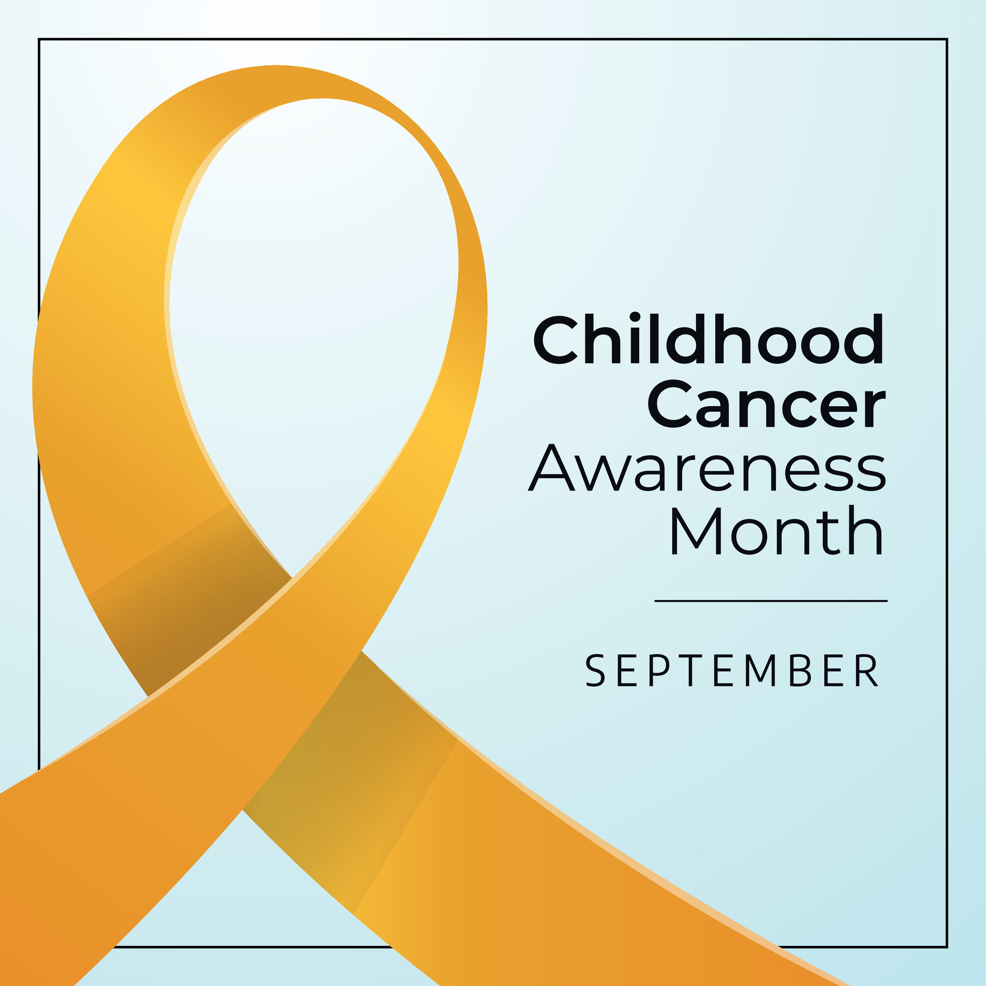 vector graphic of Childhood Cancer Awareness Month good for Childhood Cancer Awareness Month ...