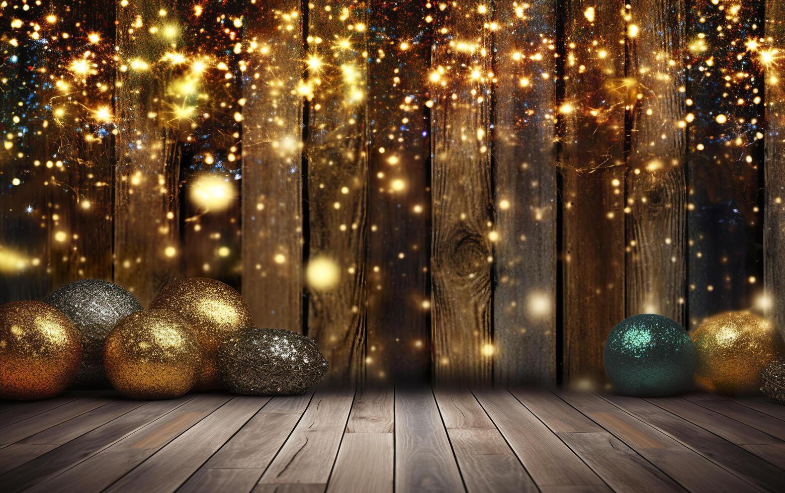 Christmas Bokeh Wallpaper