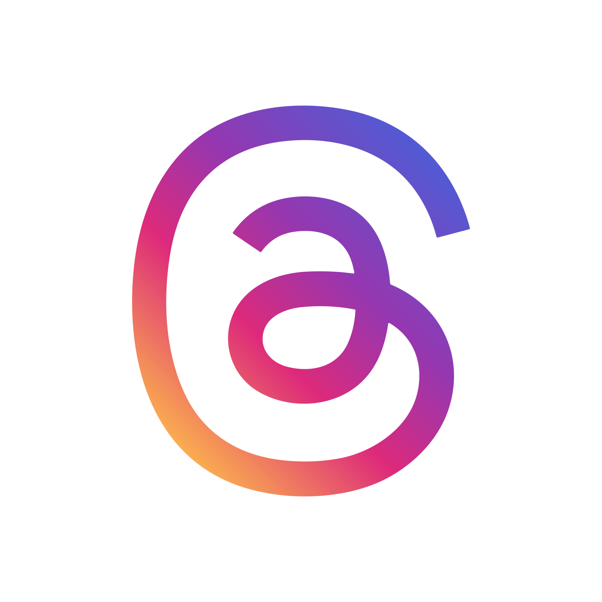 Threads social media logo icon 26845722 PNG