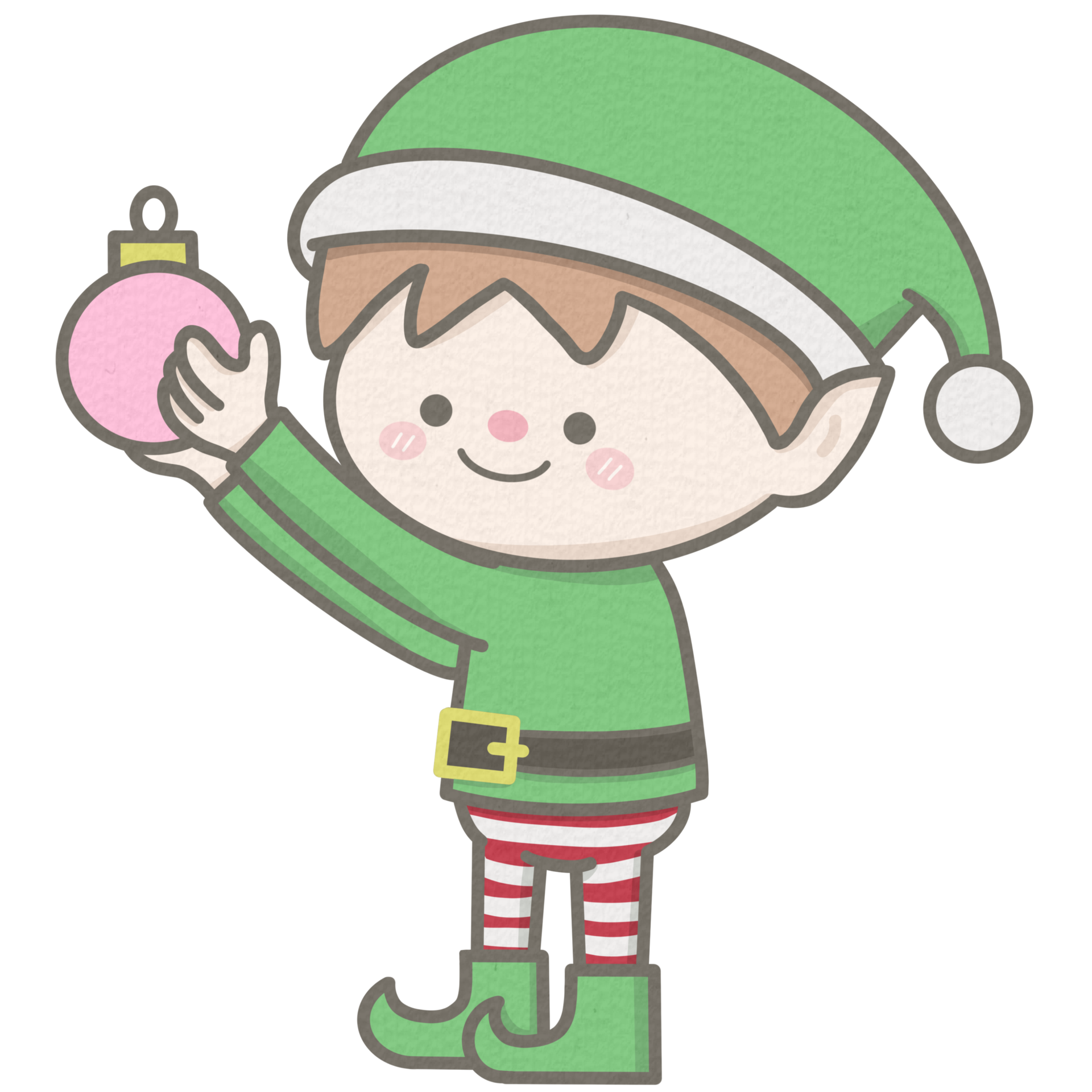 Little Cute Elf 26849860 Png