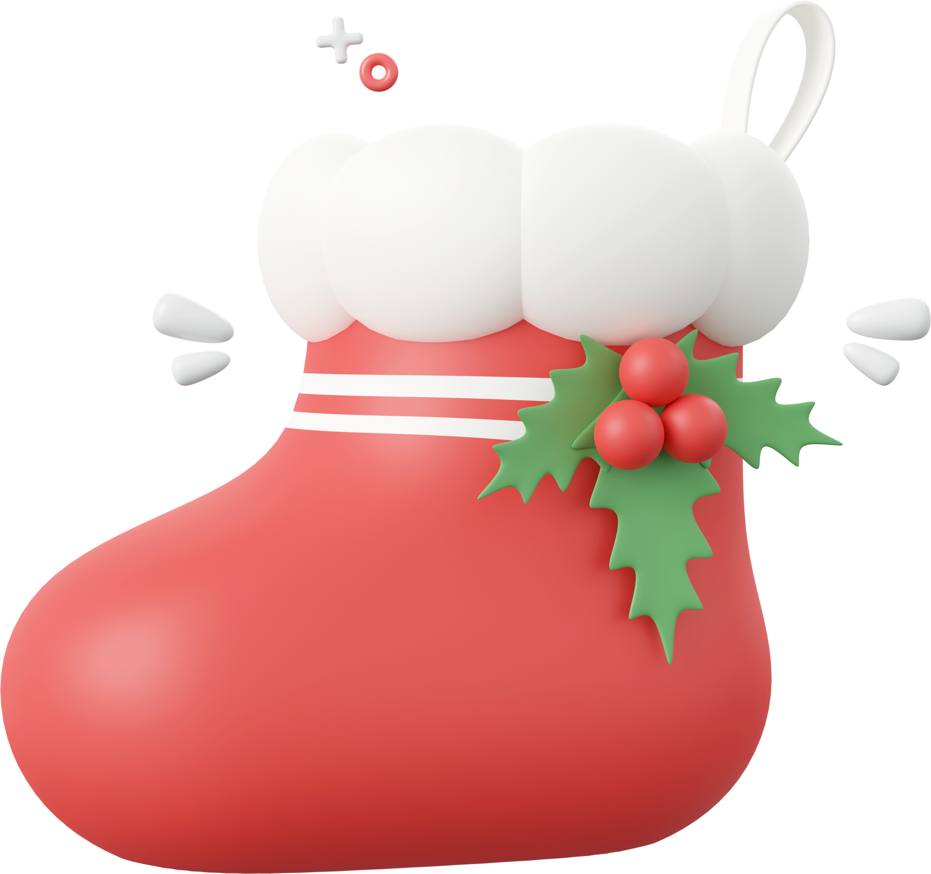 Christmas sock, Christmas theme elements 3d illustration 26851260 PNG Christmas sock, Christmas theme elements 3d illustration 26851260 PNG