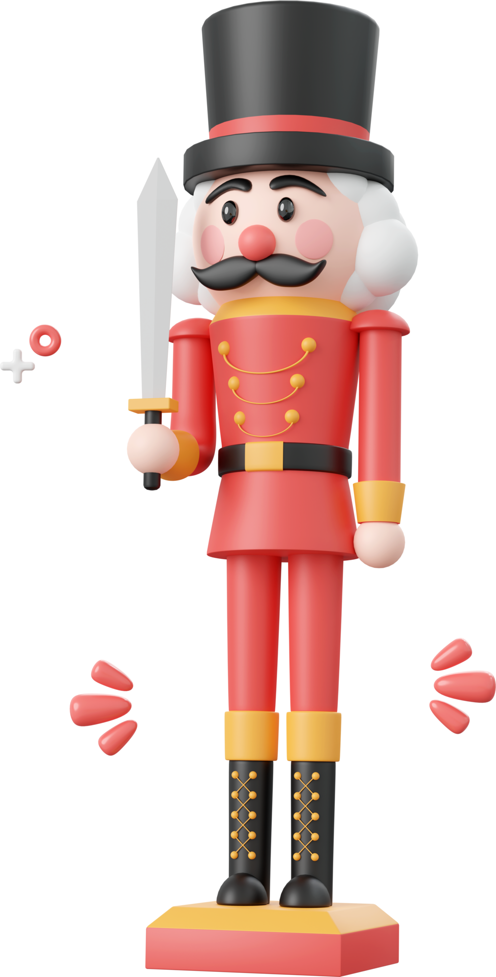 Christmas nutcracker, Christmas theme elements 3d illustration 26851288 PNG Christmas nutcracker, Christmas theme elements 3d illustration 26851288 PNG