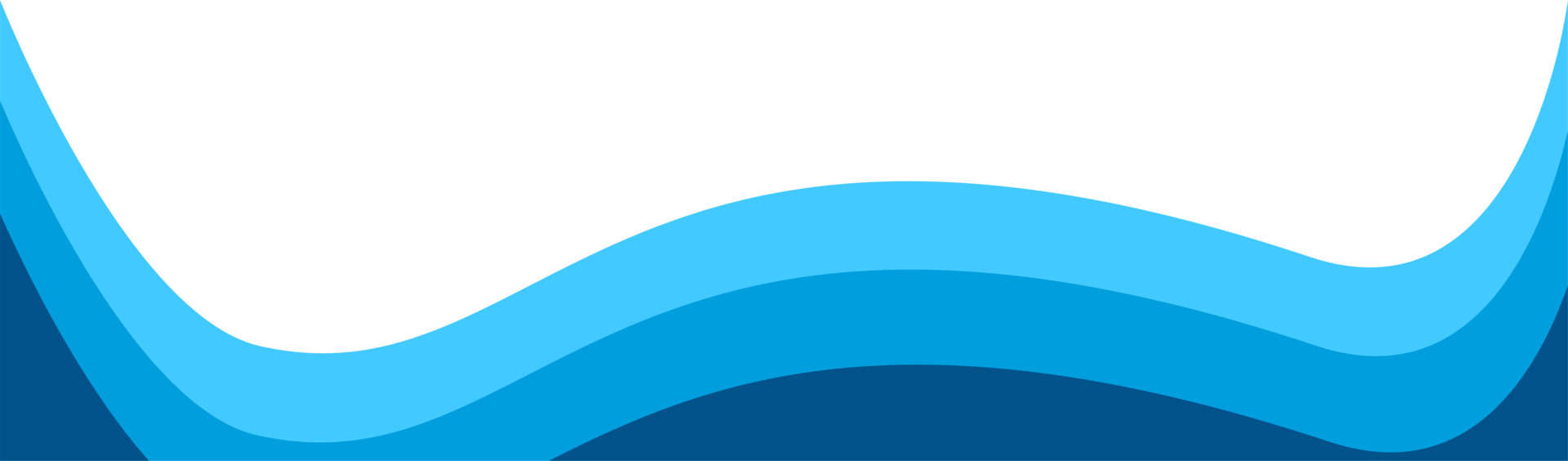 Blue wave footer 26867201 PNG