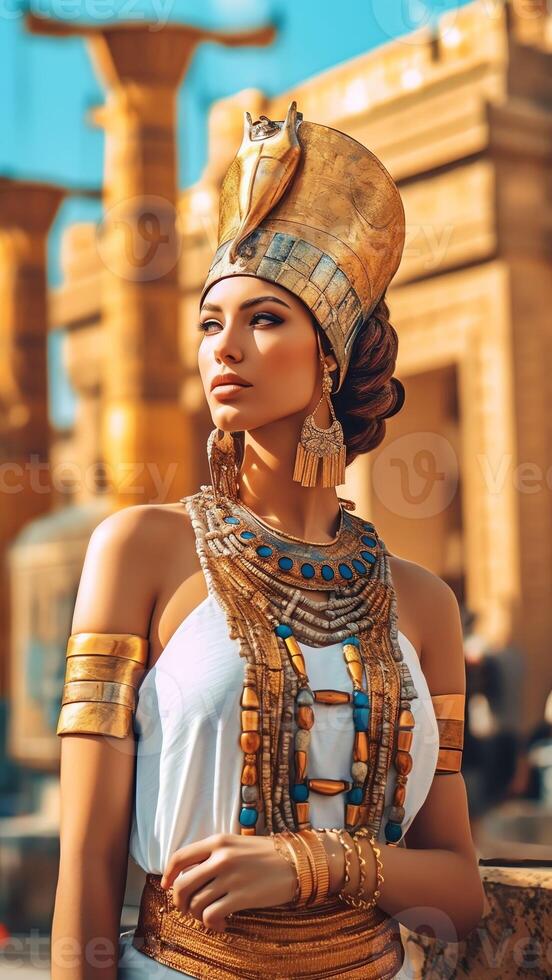 AI Generative Statue of queen Nefertari at the 26872800 Stock Photo at ... AI Generative Statue of queen Nefertari at the 26872800 Stock Photo at ...