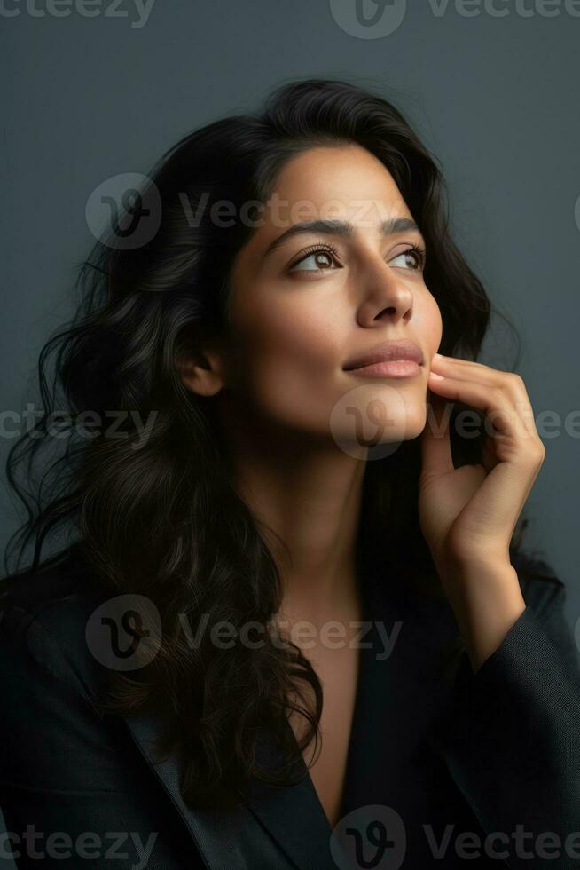 emotional dynamic pose 30 year old woman AI Generative 26893207 Stock Photo at Vecteezy