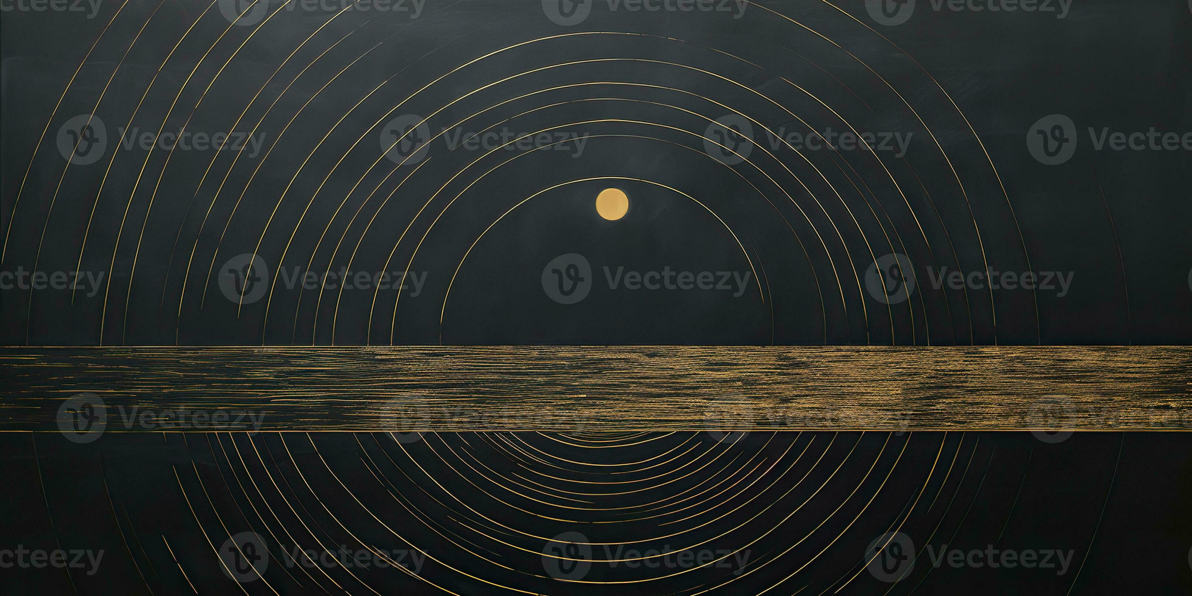 AI Generated. AI Generative. Minimal solar system planets poster ...