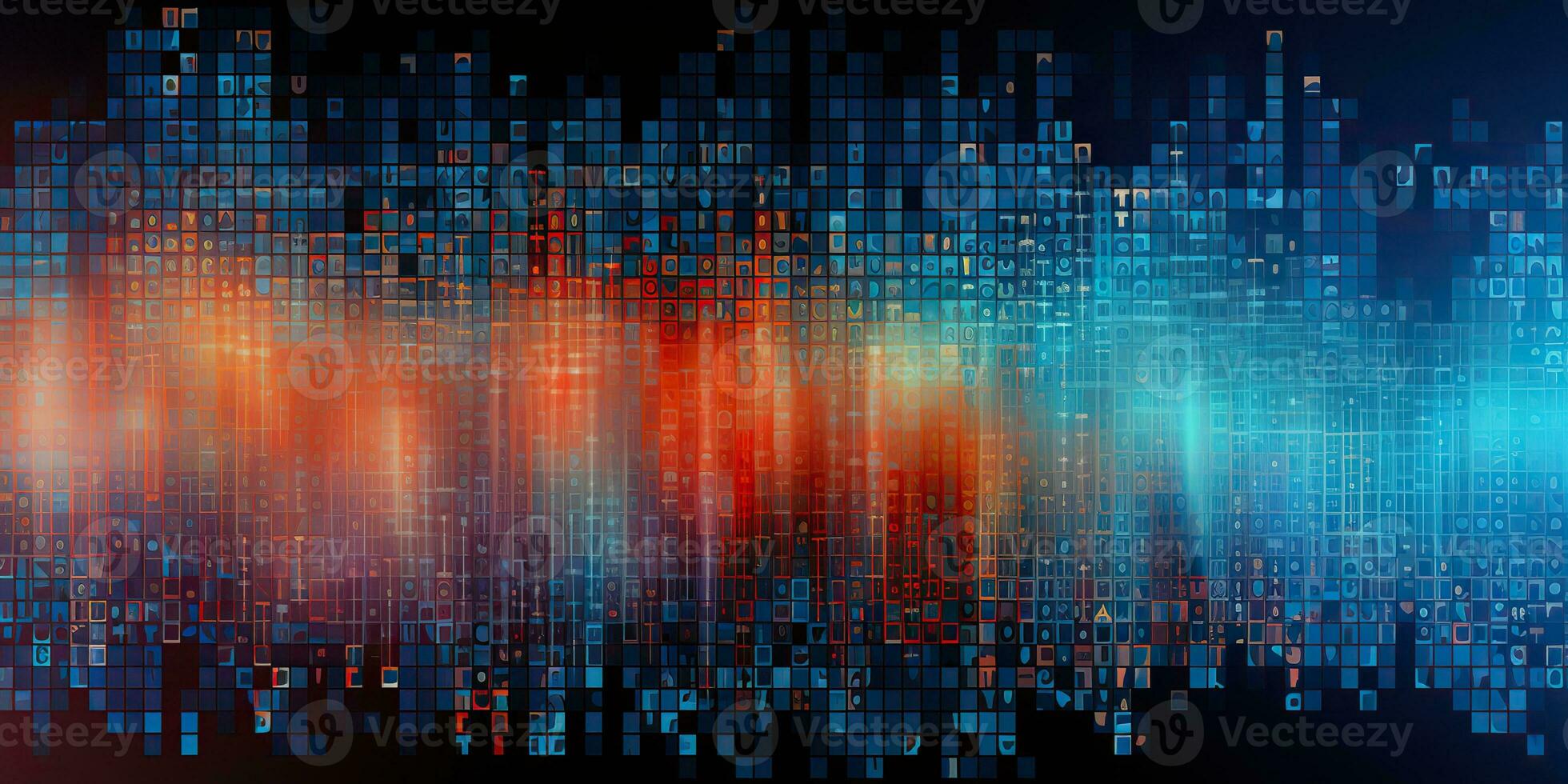 AI Generated. AI Generative. Data science coding programming work business technology abstract ...