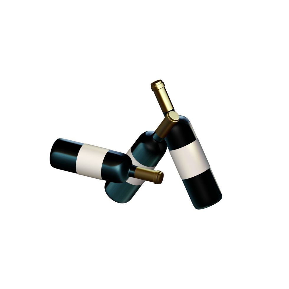 3D Glass Bottle 26911122 PNG 3D Glass Bottle 26911122 PNG