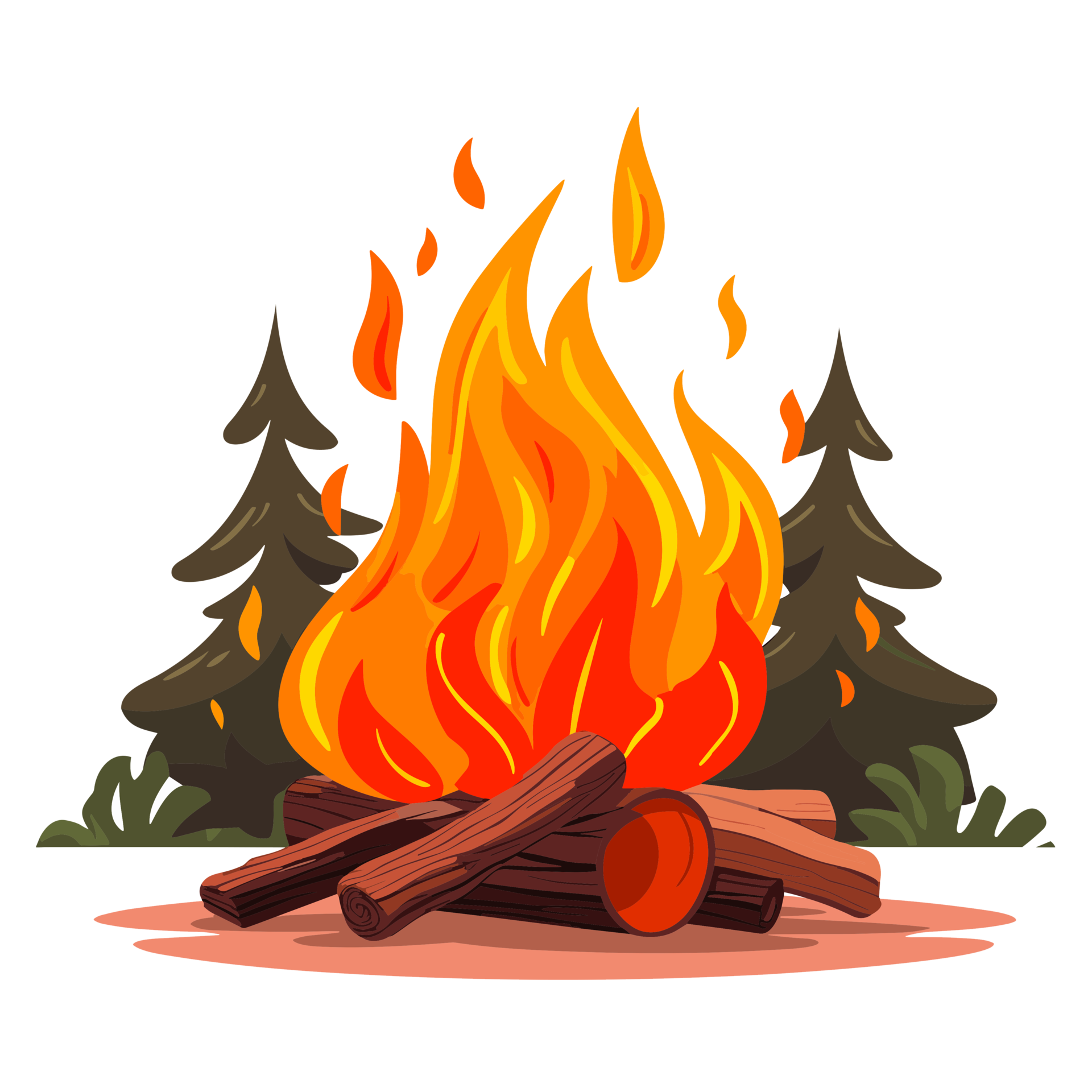 Campfire Clipart Generative Ai 26912142 Png