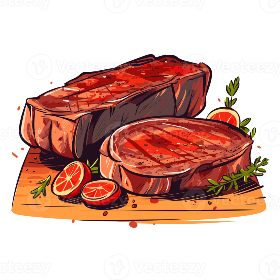 Grilled Steak Clipart Generative Ai 26912533 Png