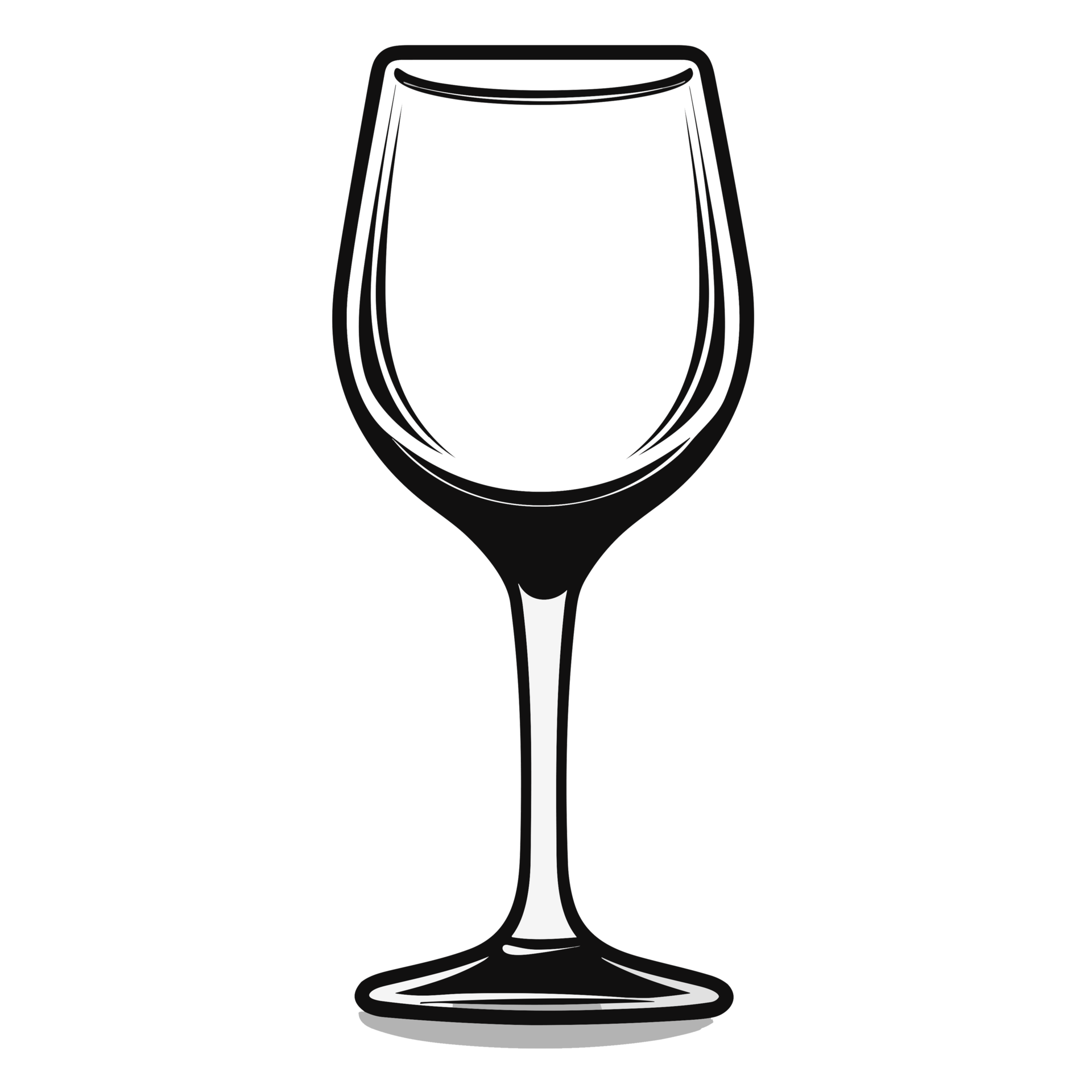 Wine Glass Silhouette Free