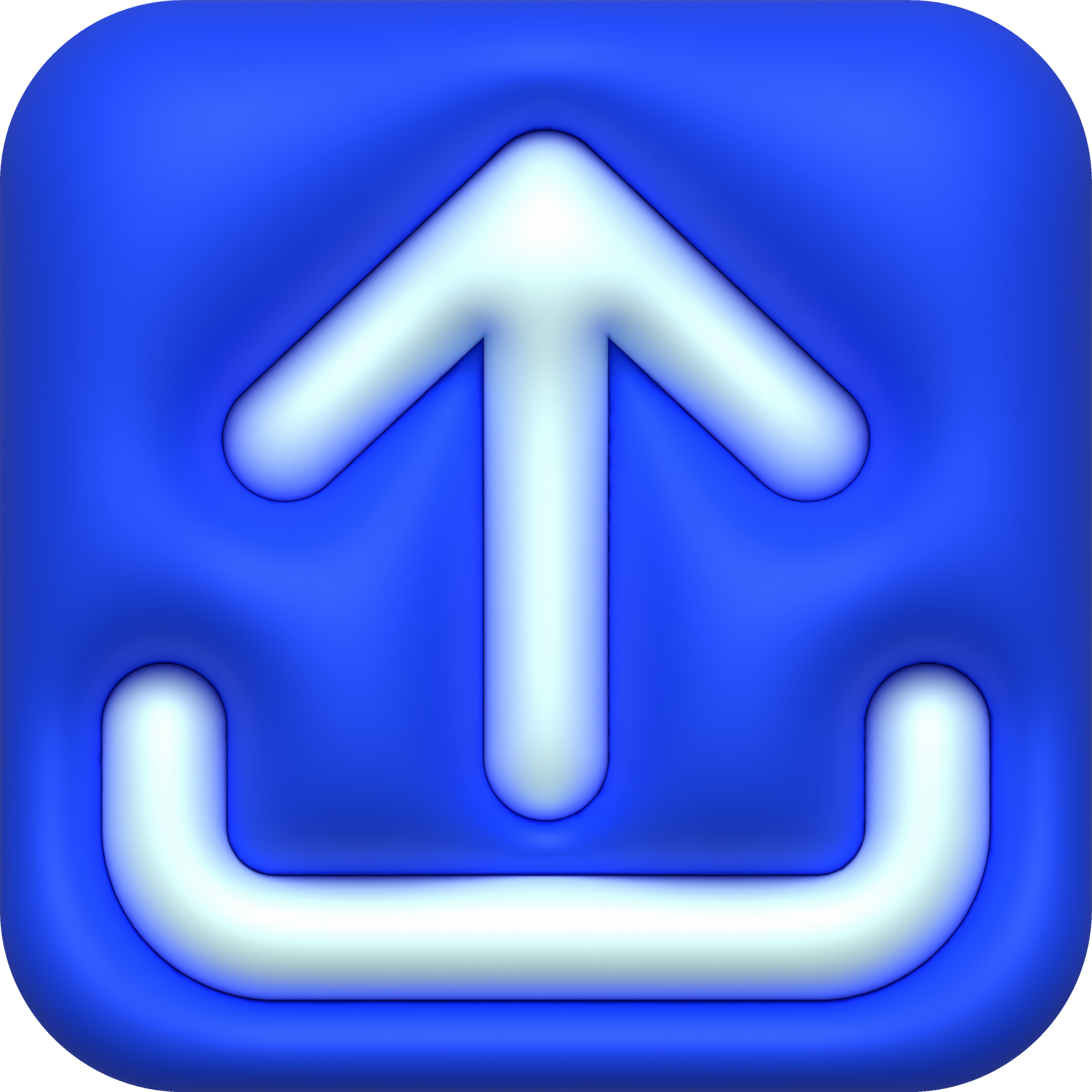 3d illustration icon data upload data loading symbol. 26913552 PNG