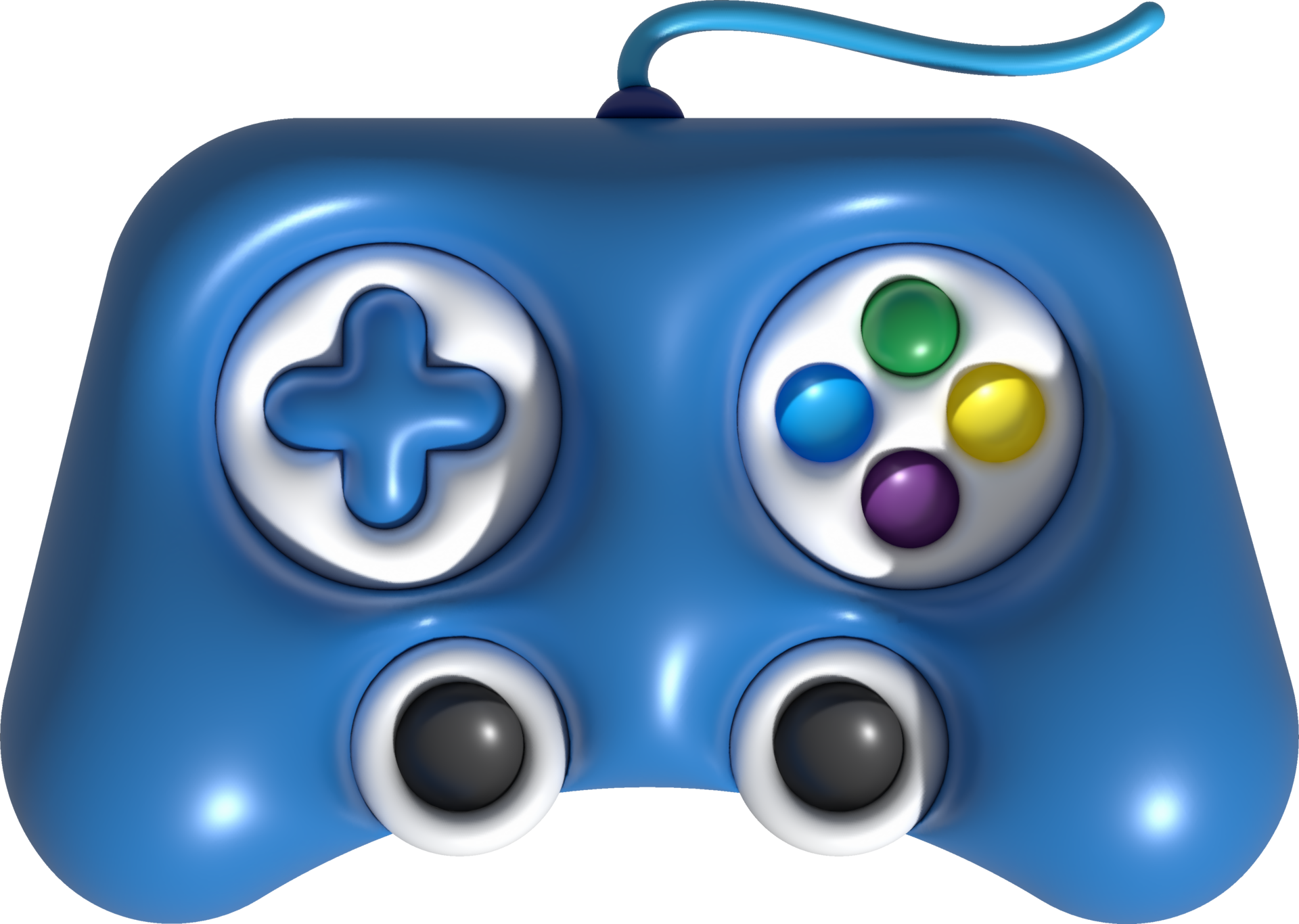 3d Icon Joystick Gamepad Game Console Or Game Controller Computer Game