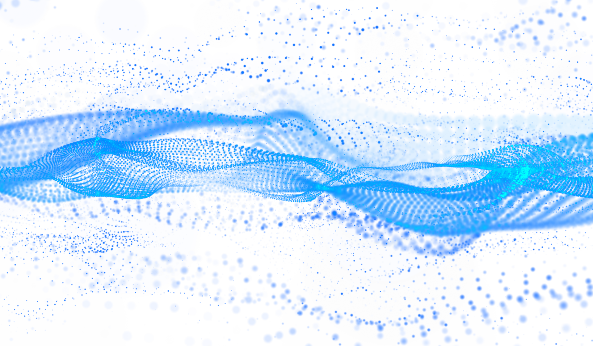 3D abstract digital technology blue light particles wave 26914650 PNG