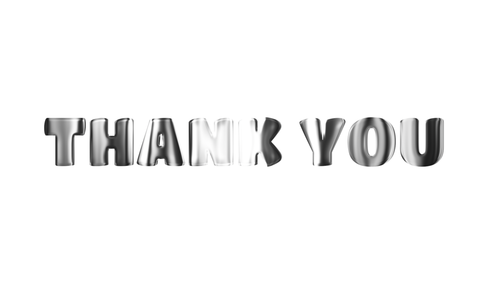 Text THANK YOU silver 3D digital technology 26914789 PNG Text THANK YOU silver 3D digital technology 26914789 PNG