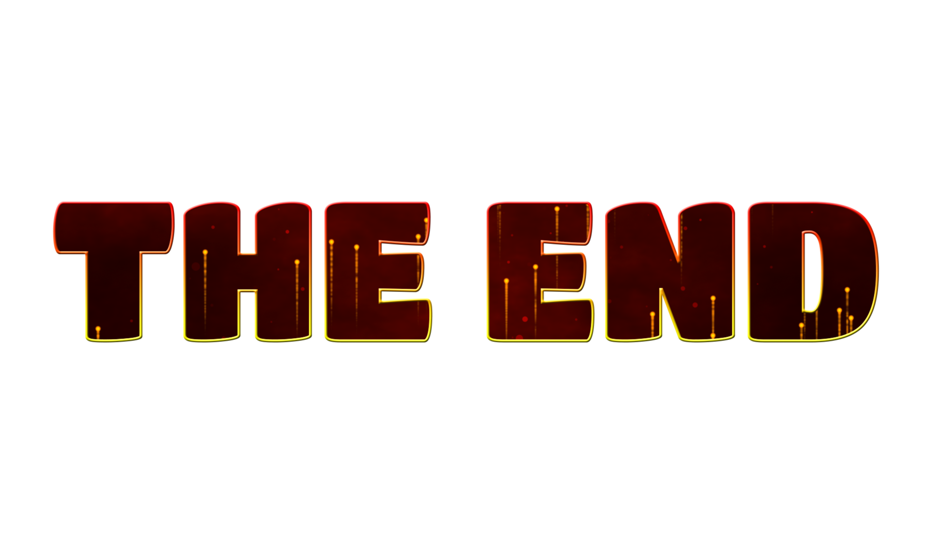 Text THE END 3d digital technology 26914930 PNG Text THE END 3d digital technology 26914930 PNG