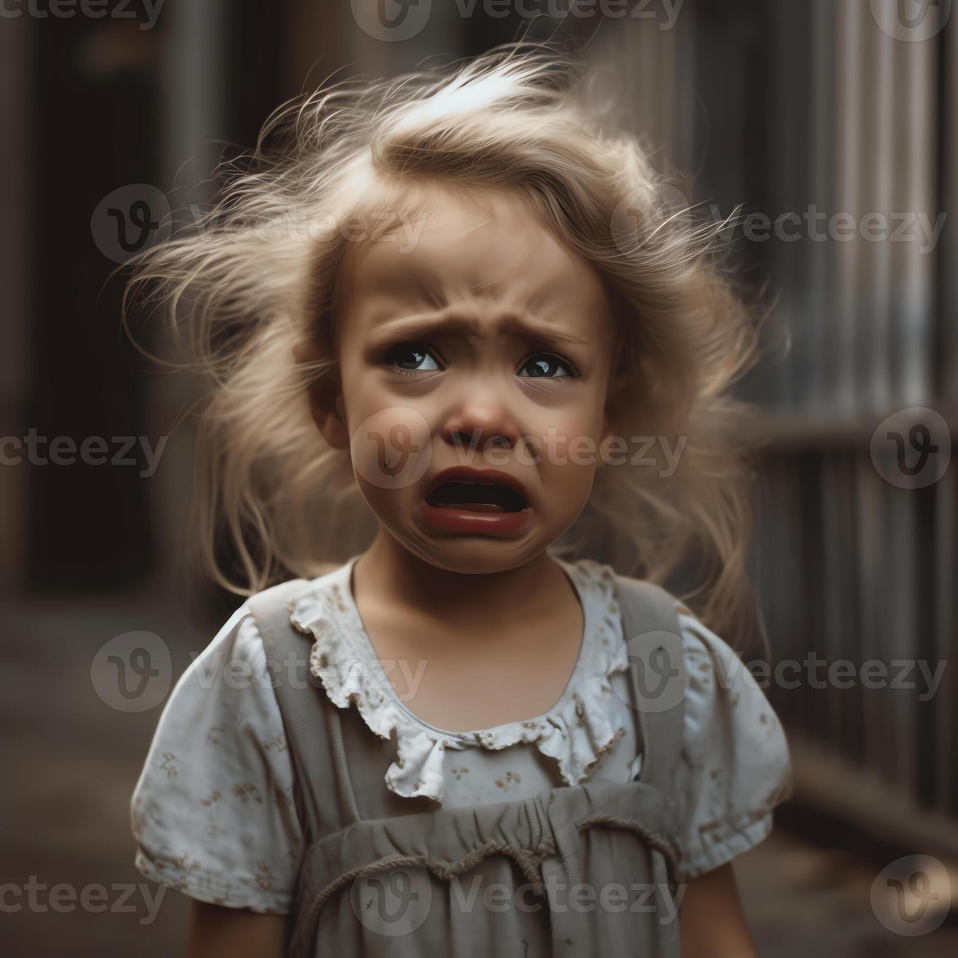 Sad Children Portrait Photography