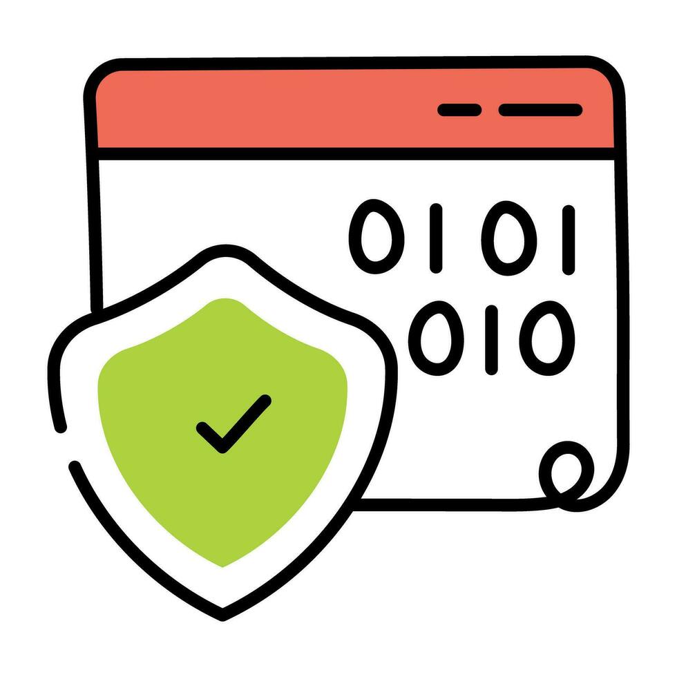 Trendy Secure Coding 26928190 Vector Art at Vecteezy