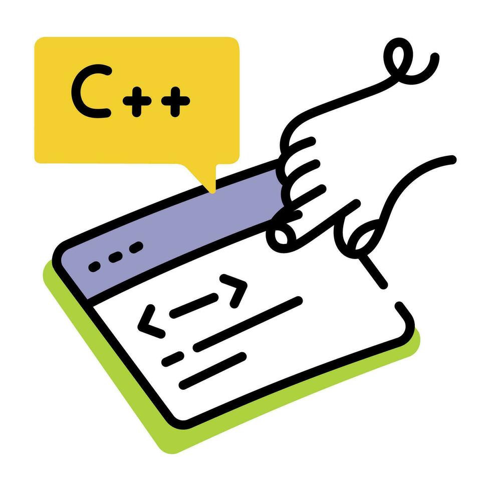 Trendy Website Development 26928213 Vector Art at Vecteezy