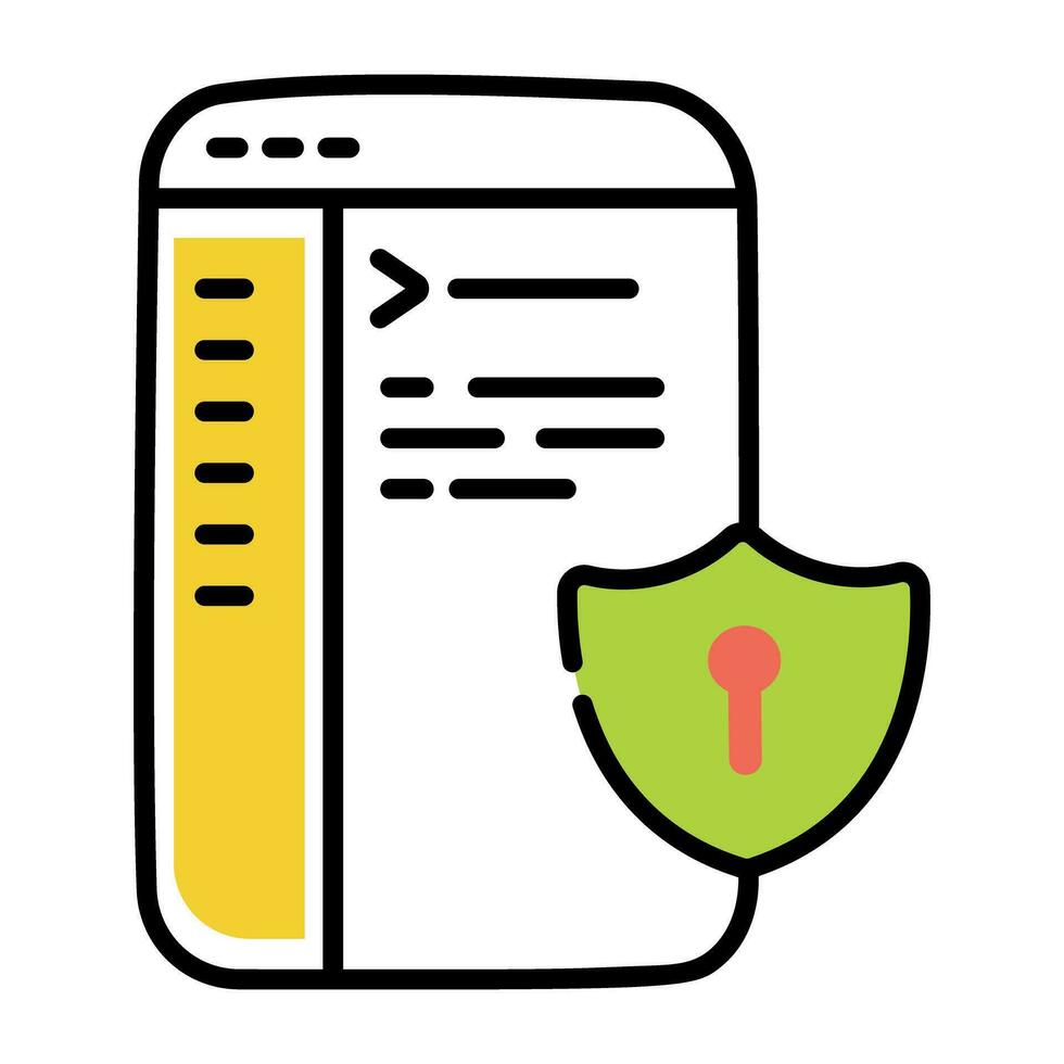 Trendy Secure Programming 26928219 Vector Art at Vecteezy