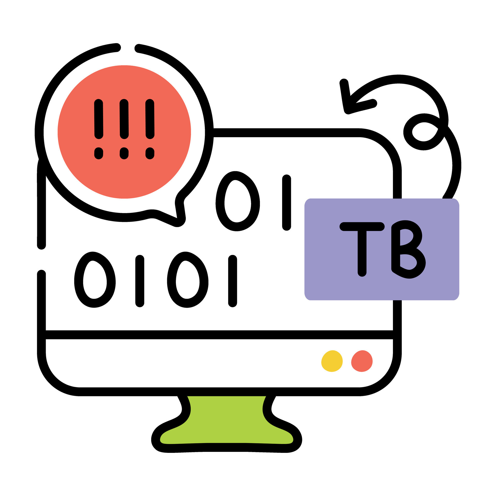 Trendy Binary Software 26943976 Vector Art at Vecteezy